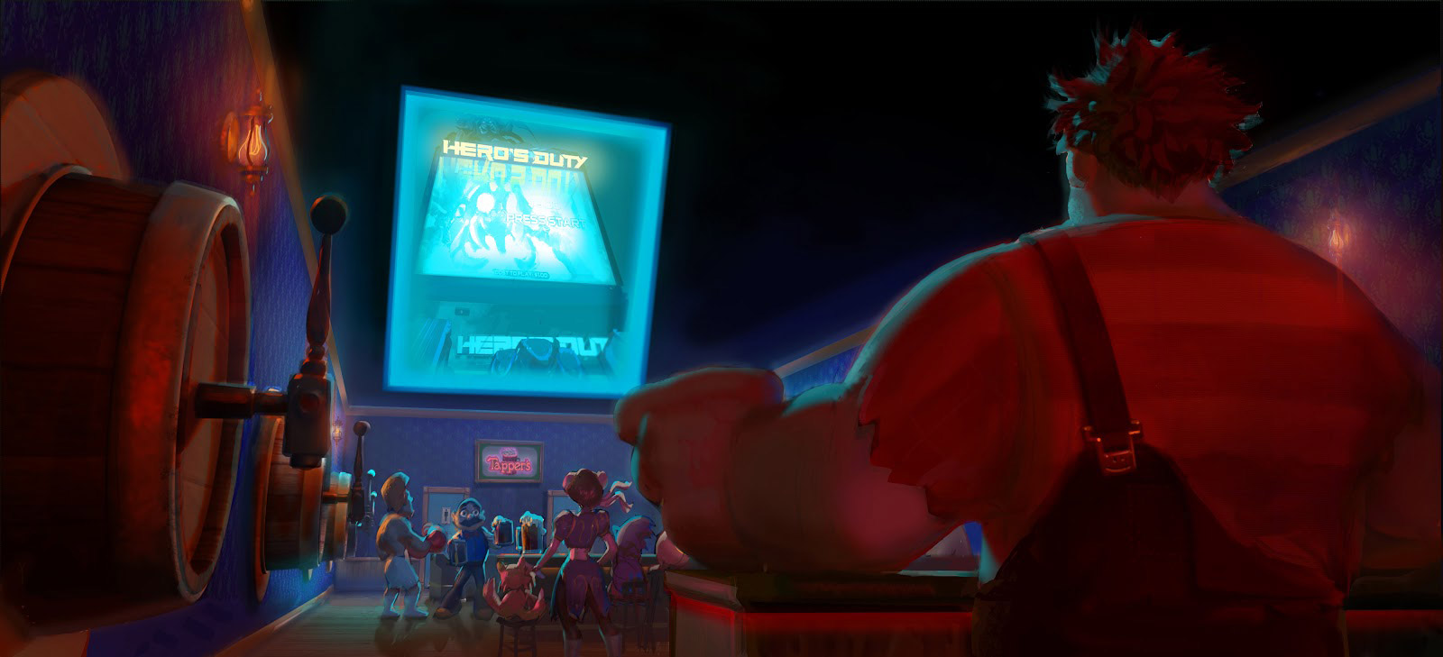 Living Lines Library: Wreck-It Ralph (2012) - Color Keys