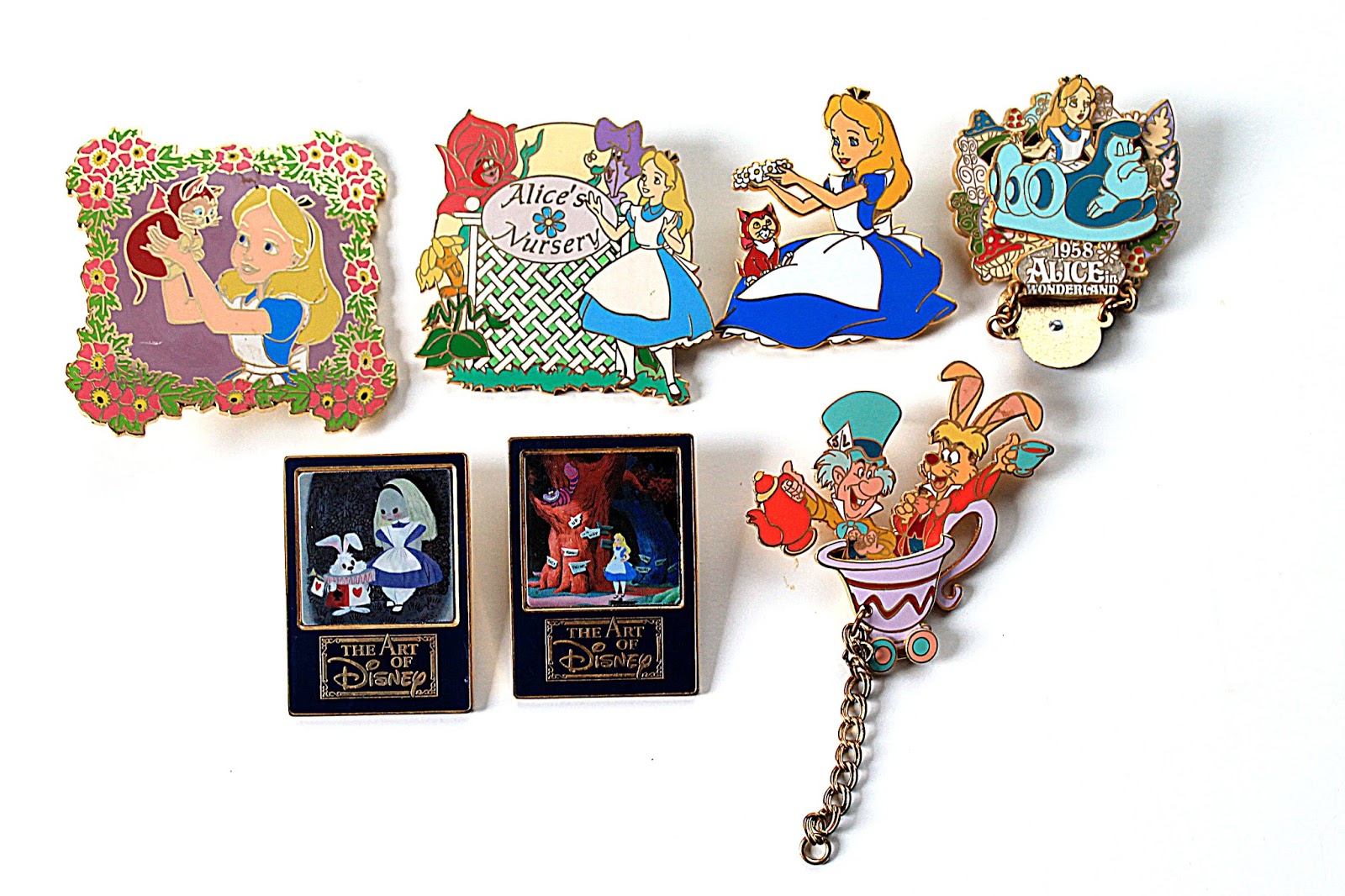 Dina Fragola: My Alice in Wonderland collection - more pins