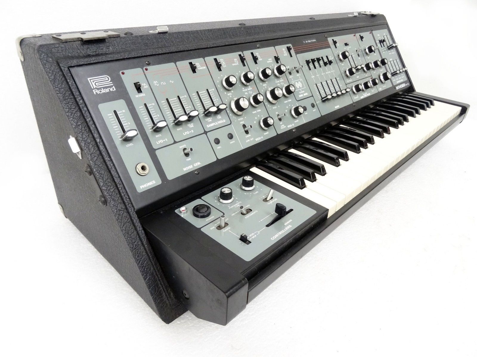 MATRIXSYNTH: Roland SH-5 Vintage Analog Synthesizer SN 480744