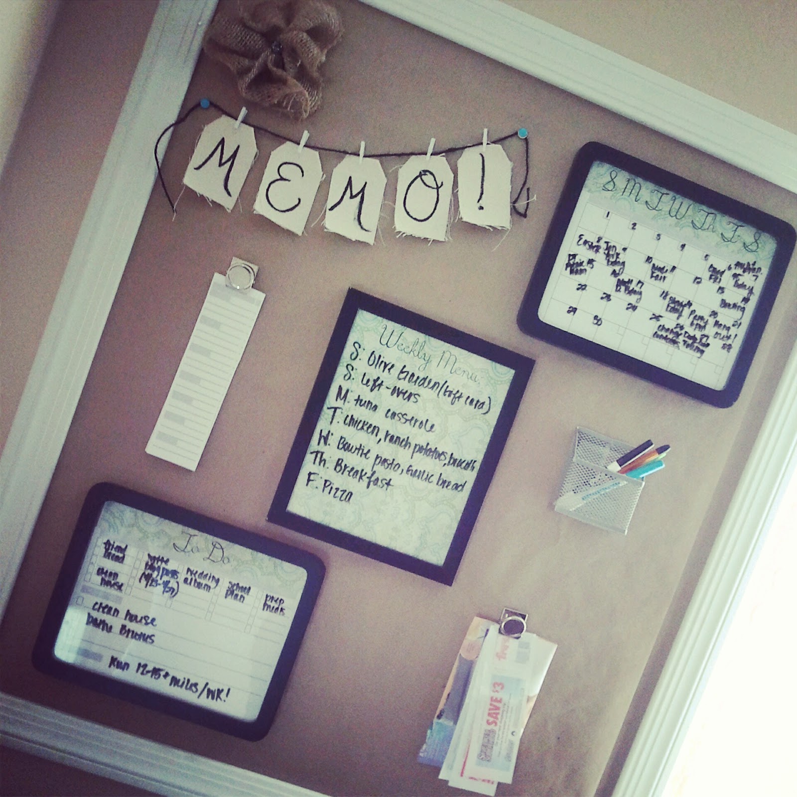 Aubrey Kinch | The Blog: Memo board success