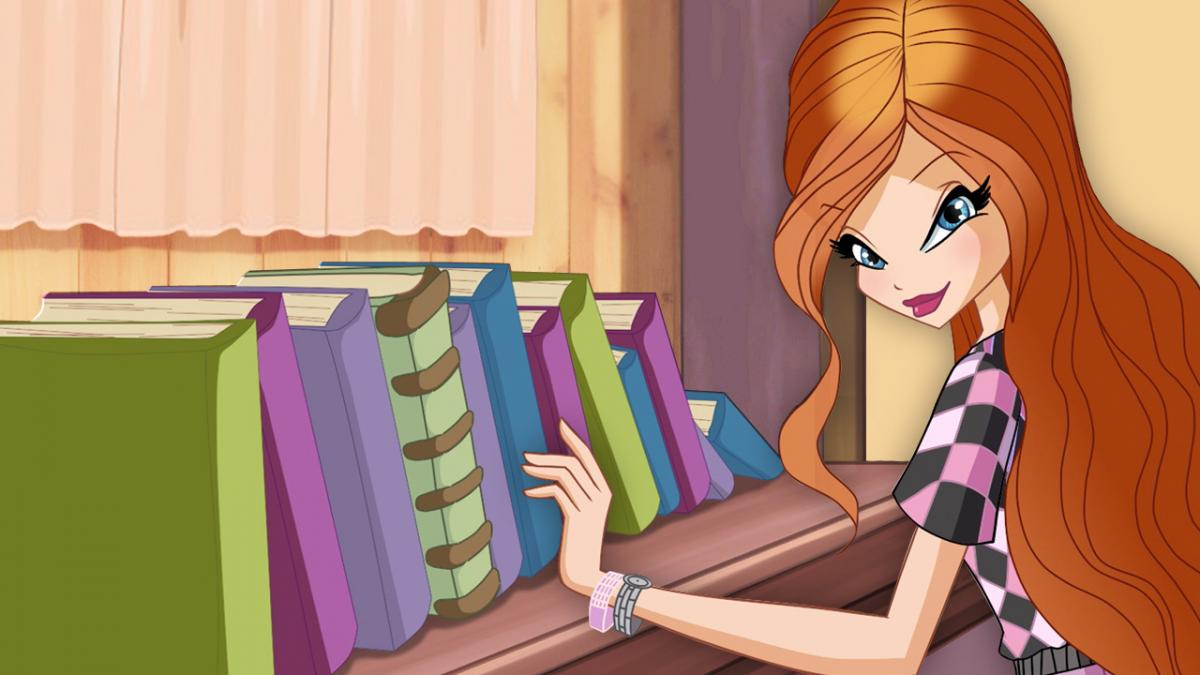 Keep your books tidy with Bloom's magical advice! - Winx Club All