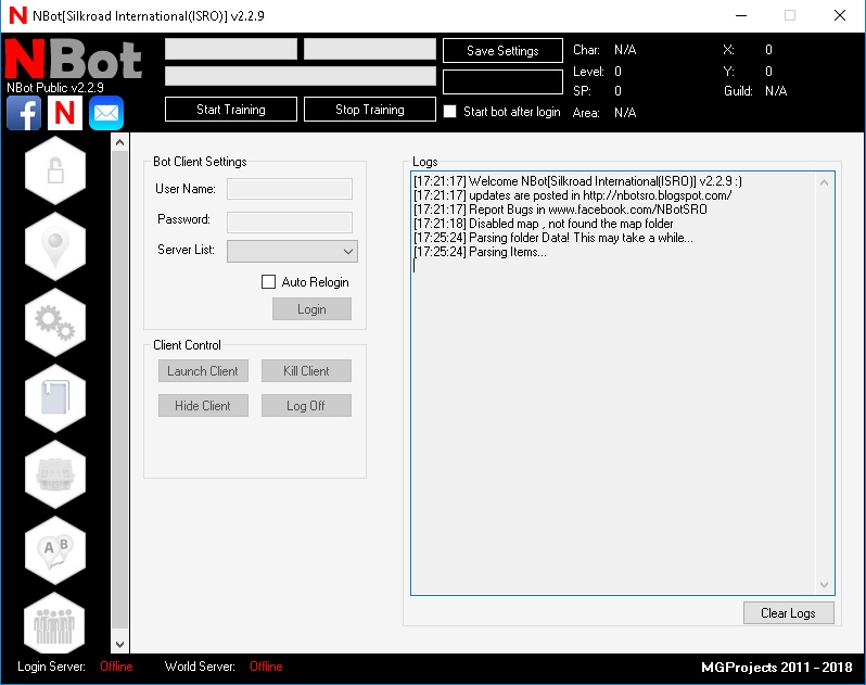 NBot: About/Guide Bot Start