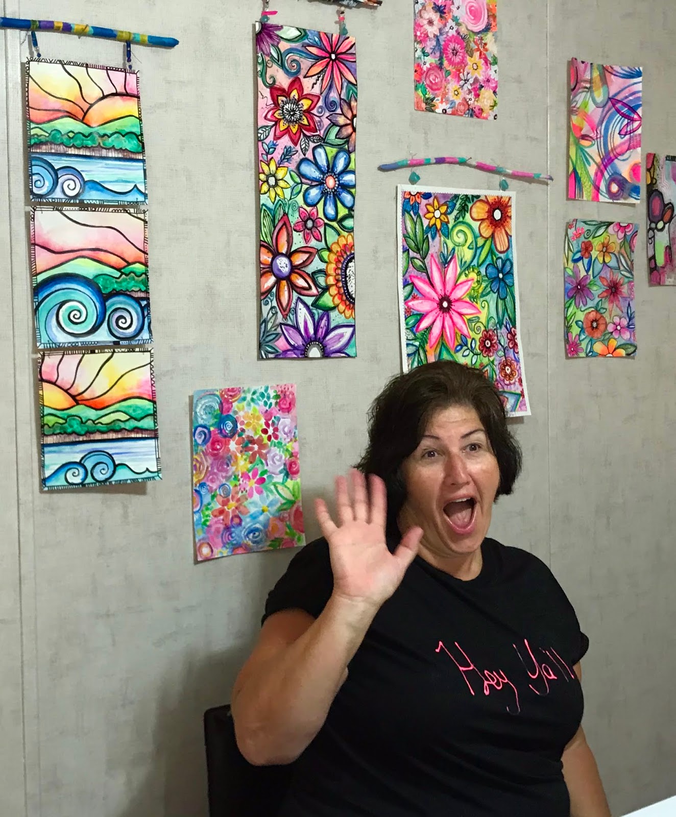 Alice Hendon: Watercolor Wonder With the Fabulous Robin Mead # ...