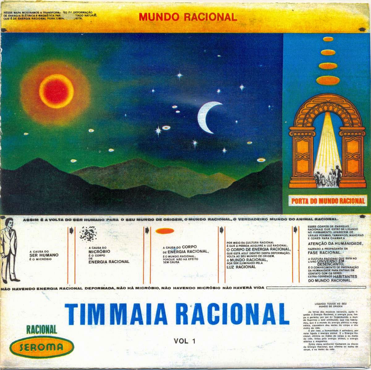 O disco de Hoje: Dia 27: 1975 - Racional Vol. 1 (Tim Maia)