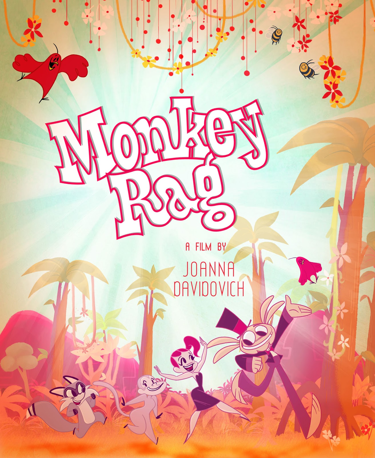 Joanna Davidovich's Art & Animation Blog: Monkey Rag Movie Poster