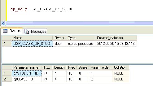 sp_help | SQL SERVER Tips and Tricks