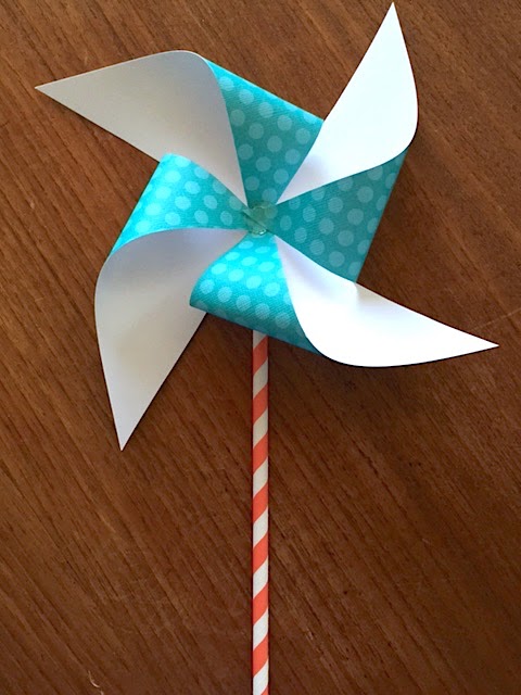 Sew Many Ways...: How to Make Paper Pinwheels...