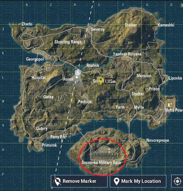 Top 5 Places To Loot In Erangel Map Pubg Mobile - PUBG mobile for pc
