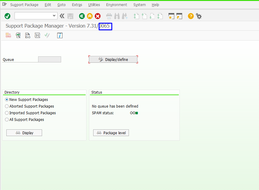 SAP BASIS MADE EASY: HOW to update SPAM/SAINT version