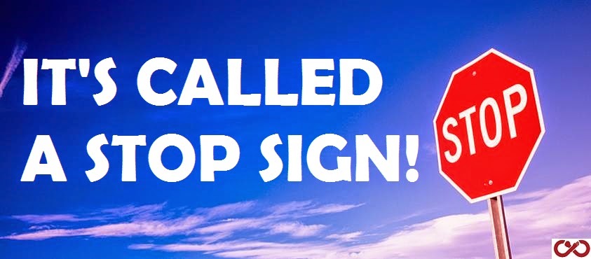 Defence Unlimited: It's Called A STOP Sign!