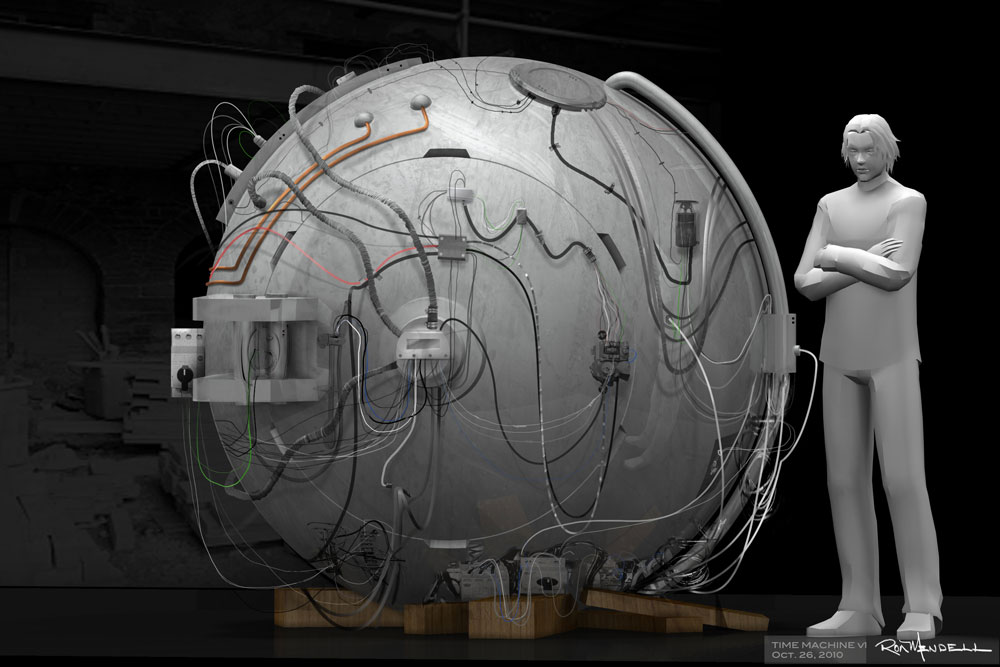 LOOPER, IRON MAN Concept Art by Ron Mendell | RAR Writes