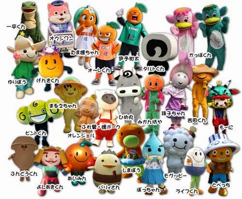 Yusuke Japan Blog: The Loose Japanese Cartoon Characters Boom