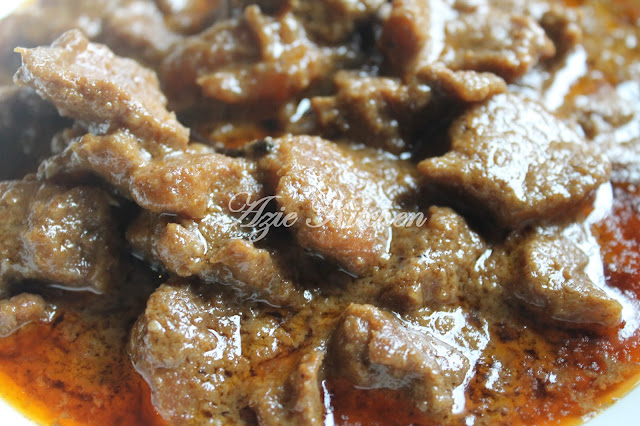 Masak Kerutuk Daging Korban - Azie Kitchen