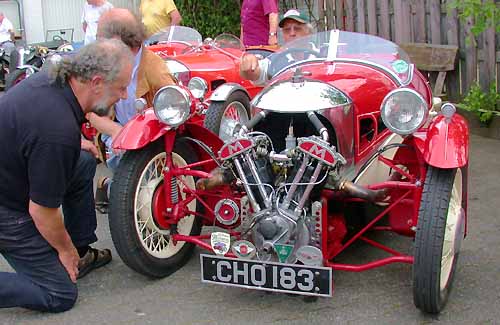 CUSTOM WIND MACHINES: V-twin car, V-twin airplane, Why not an V-twin ...