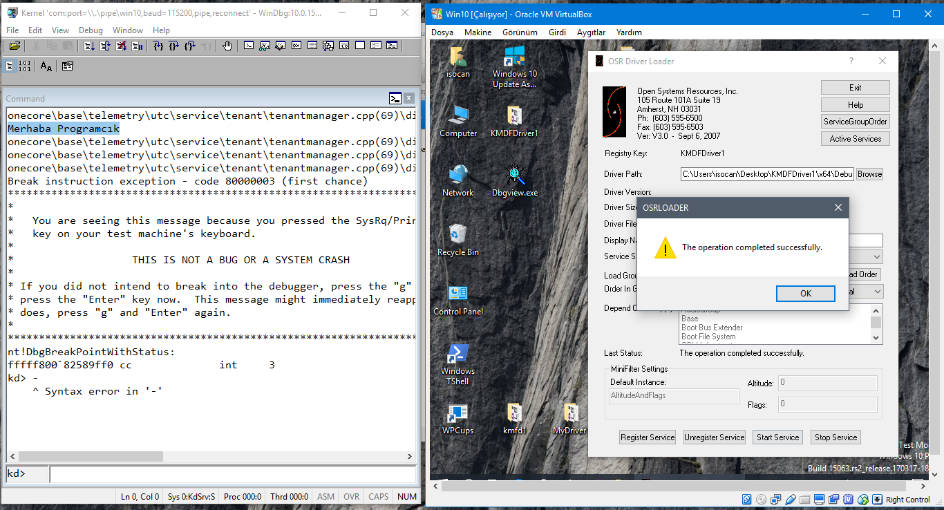 İsmail Kocacan: Windows Sürücü Programlama Ve Hata Ayıklama