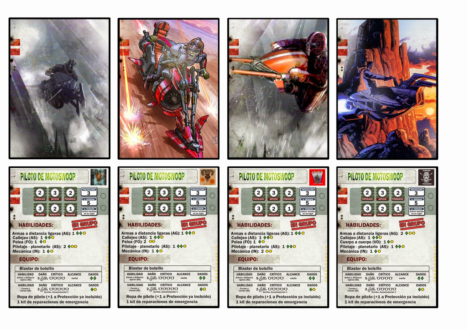 Tor Traumann: Swoop Race: Encuentro Modular para Star Wars Al Filo del ...