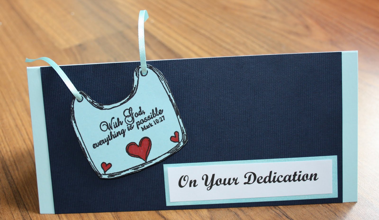 Teri Louise Crafts: Dedication cards