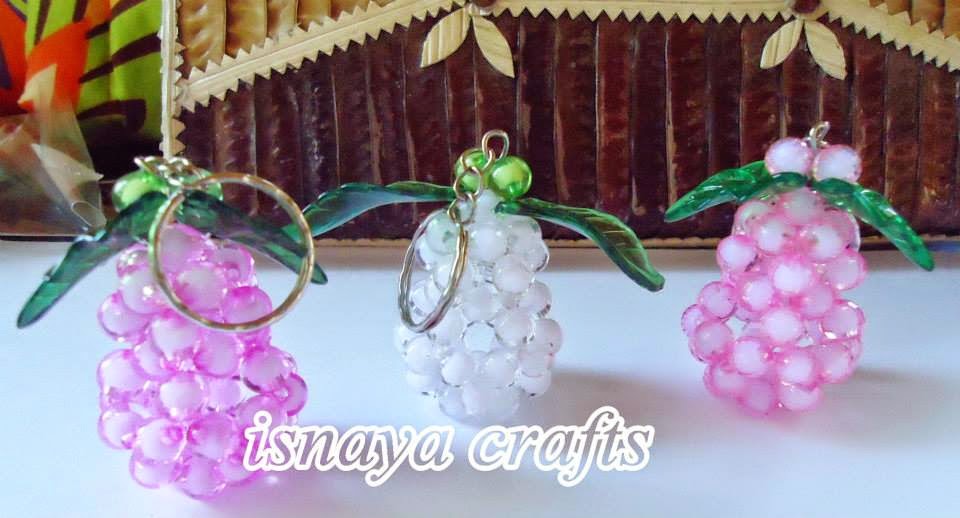 Isnaya Crafts: Gantungan Kunci Buah-buahan