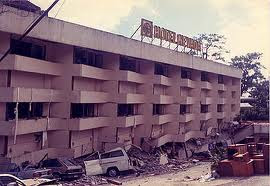 NATURAL DISASTER: 1990 Luzon earthquake