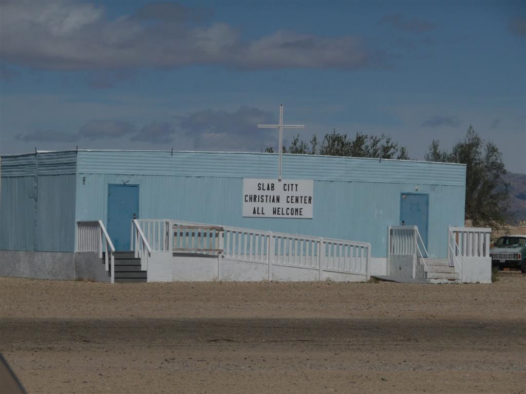Skid and Sandy On The Road: Yuma Arizona: Slab City and Salvation Mountain