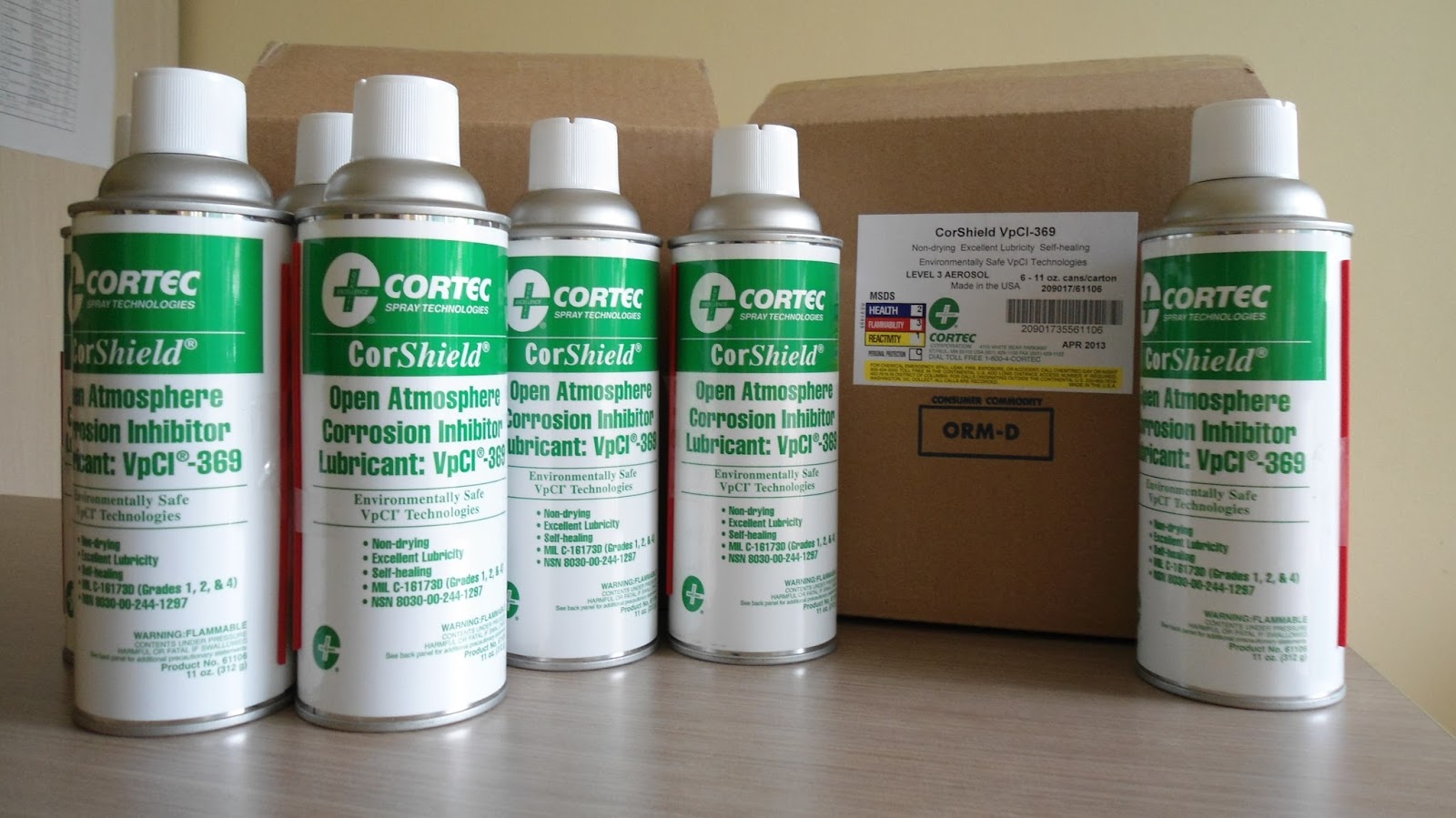 Vietnam Chemical Technique: VpCI-369 Spray