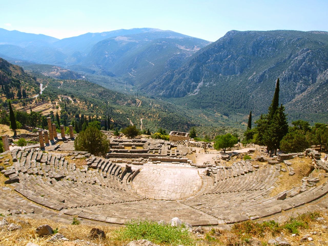 Delphi, Greece: The temple of Apollo (Part – 1) - Travel Tourism And ...