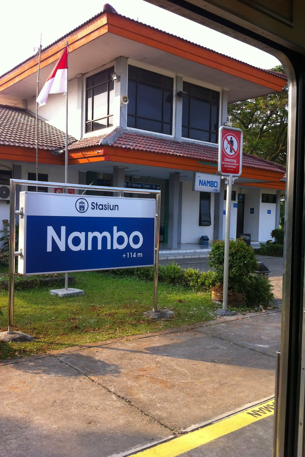 FPN: Stasiun Nambo, Ujung Rute KRL Lainnya di Bogor