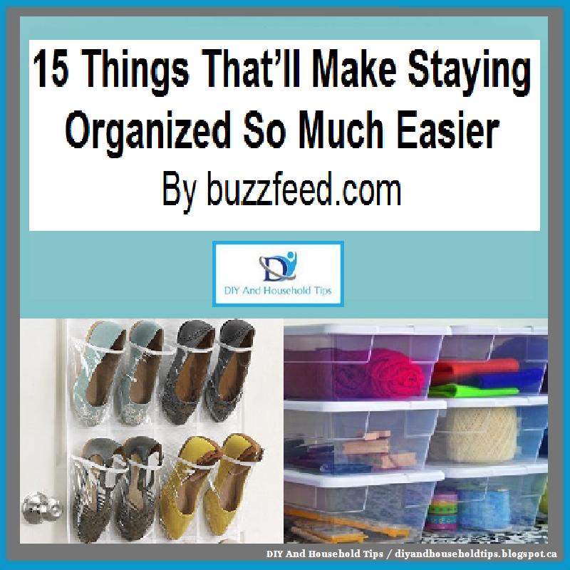 DIY And Household Tips: 15 Things That'll Make Staying Organized So ...