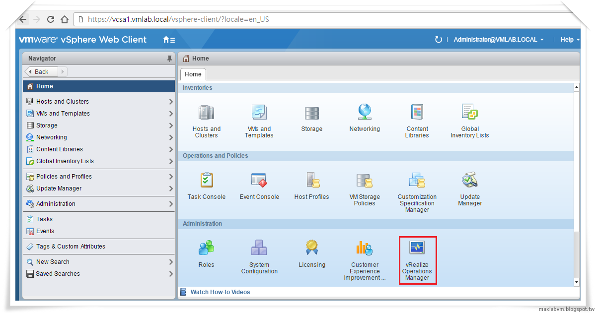 Lab-VM Testing: VMware vRealize Operations Manager 6.4 Step-by-Step ...