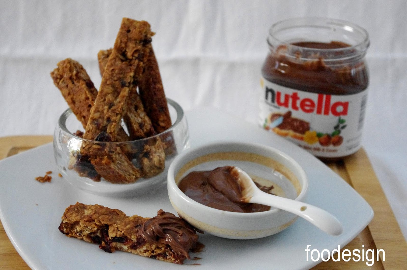foodesign: granola sticks