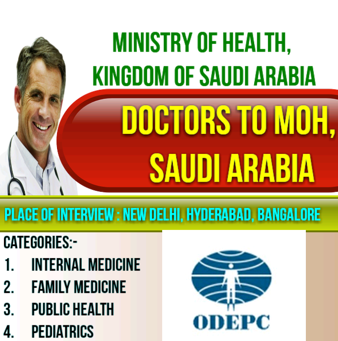 .Nurses Jobs-Middle East: RECRUITMENT OF DOCTORS TO MOH, SAUDI ARABIA