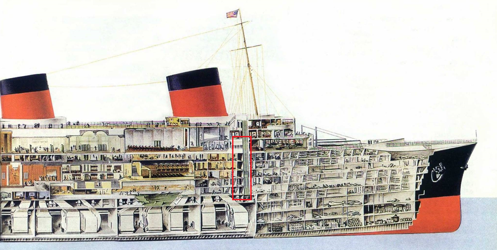 ss NORMANDIE 1935 - 1942 IX