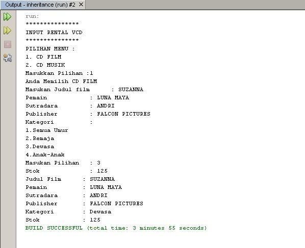 Pemrograman Berorientasi Objek: Inheritance(PBO-Java)