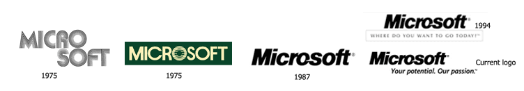 Maksud Dot Blog | PeoplesChoice: Microsoft Logo Evolution & Secrets
