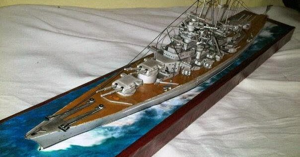 Papermodel Kapal Perang & Lain2: Papercraft Bismarck