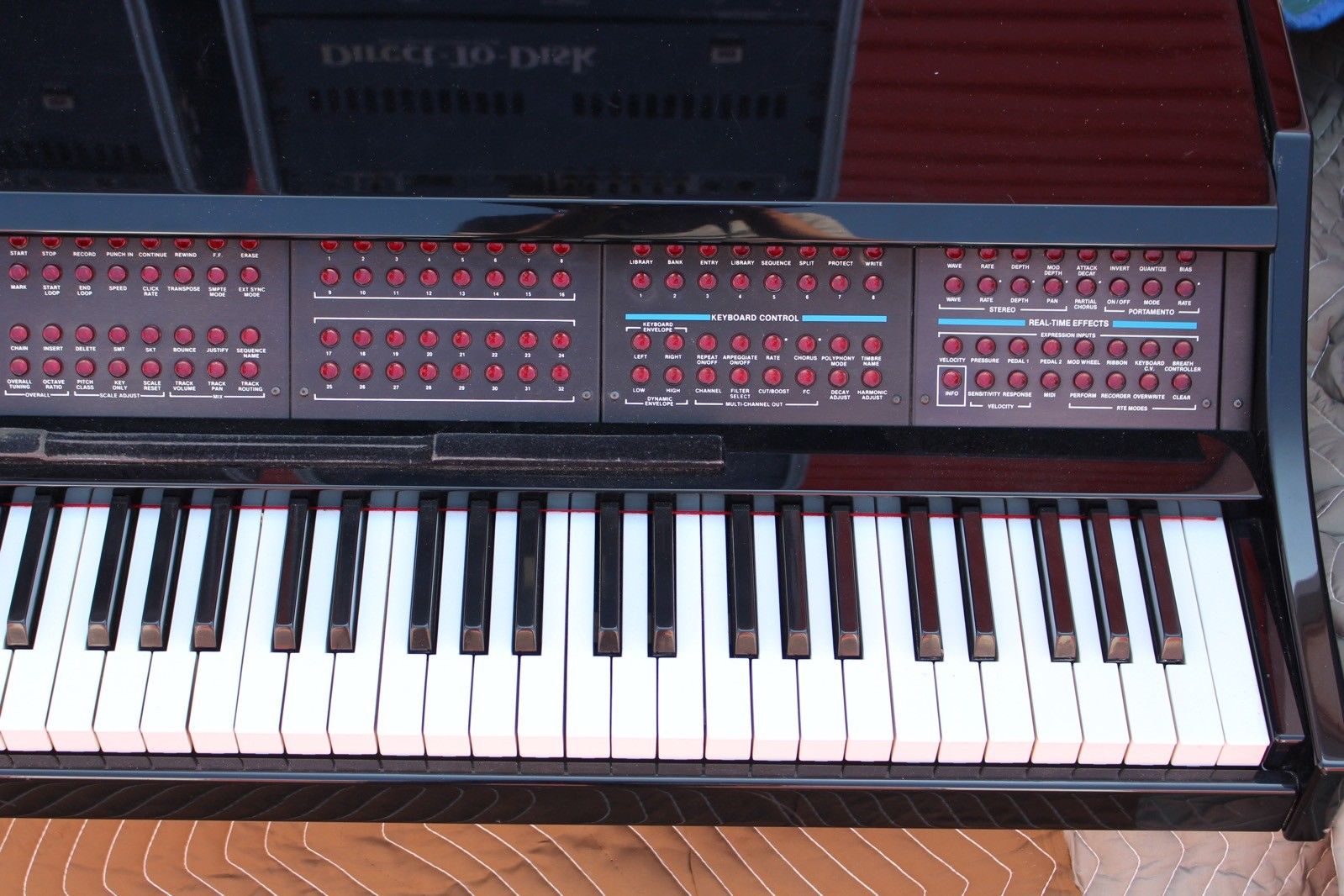 MATRIXSYNTH: New England Digital Synclavier PSMT Synthesizer Keyboard ...