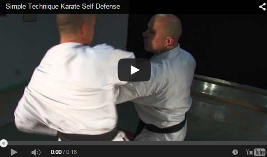Simple Technique Karate Self Defense - Mixed Martial Arts