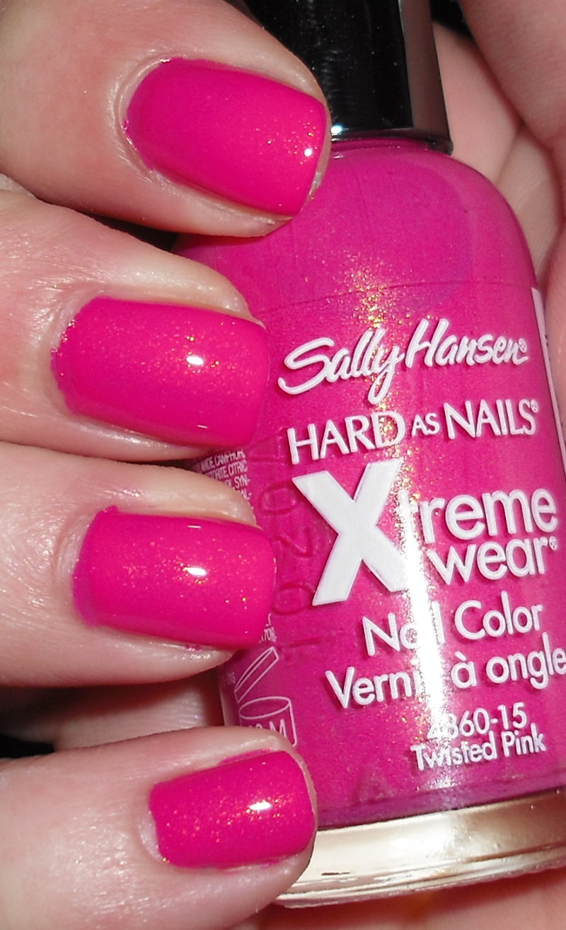 Imperfectly Painted: Pink Wednesday: Sally Hansen Xtreme Wear Twisted Pink