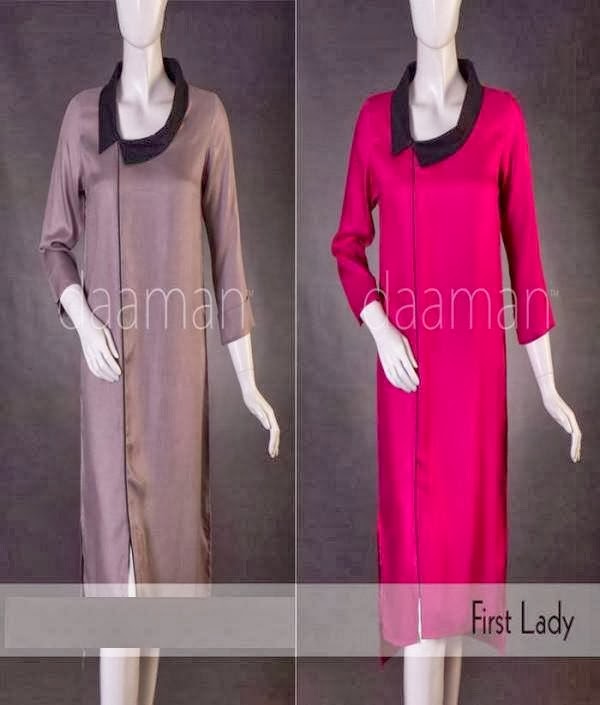DAAMAN WINTER 2014-2015 KURTAS FOR WOMEN