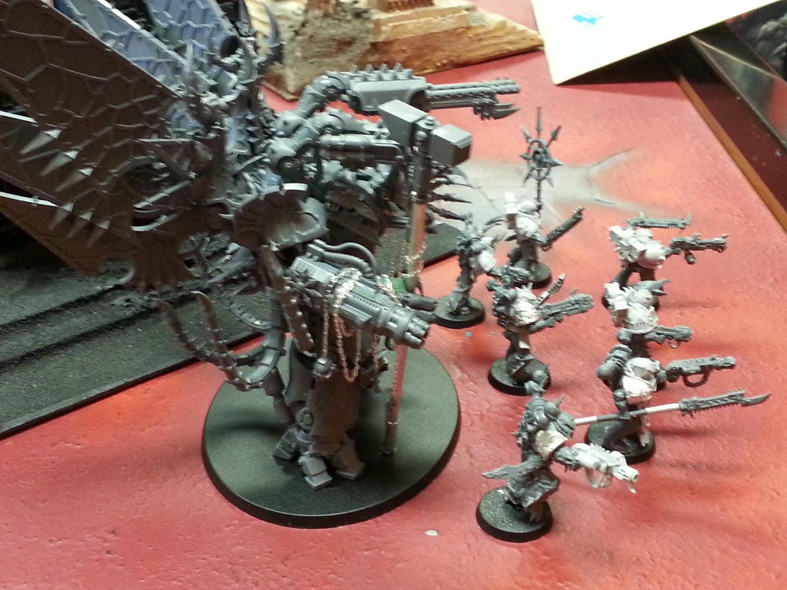 Warp Artifacts: Iron Warriors Daemon prince Conversion