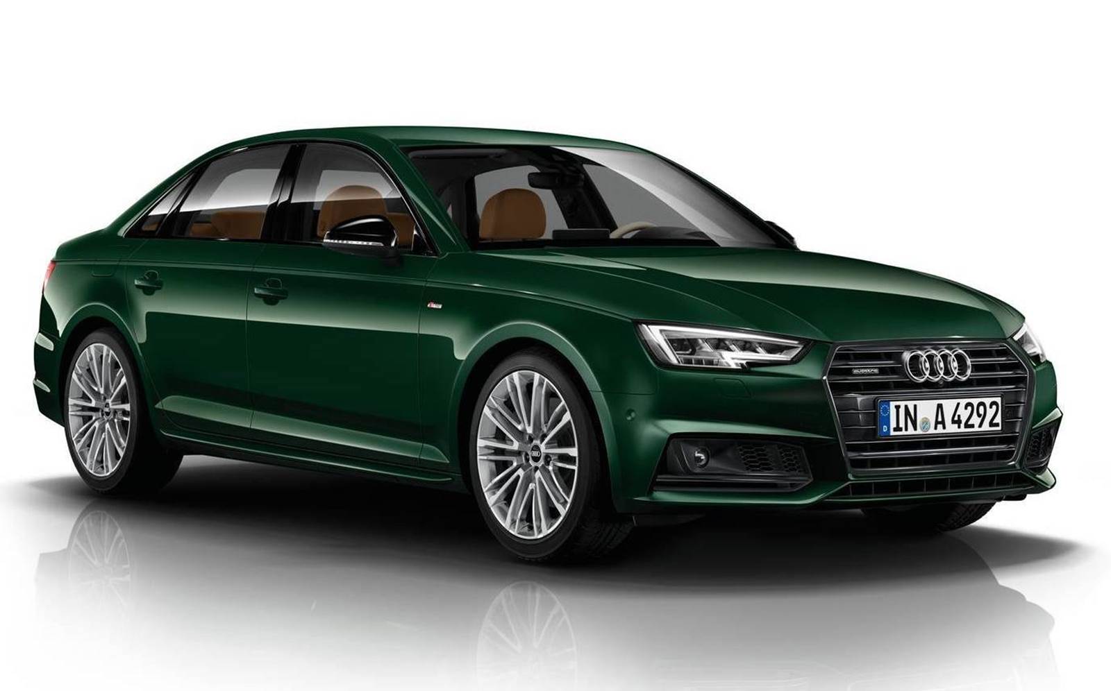 Audi A4 recebe pintura Verde Goodwood exclusiva na Itália