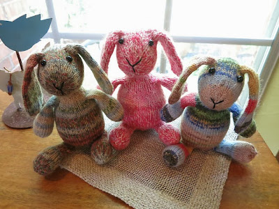 Susan B. Anderson: Mini-Sock Yarn Bunny ~ Pattern Now Available!