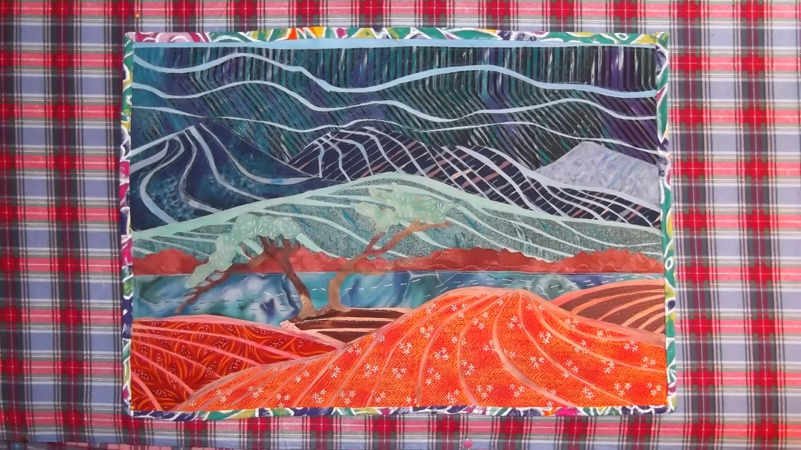 Josie Loves to Quilt: Linear Landscape Quilts Finished Project