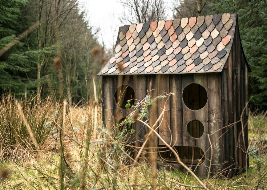Furniture and wood shavings: Steven Peebles