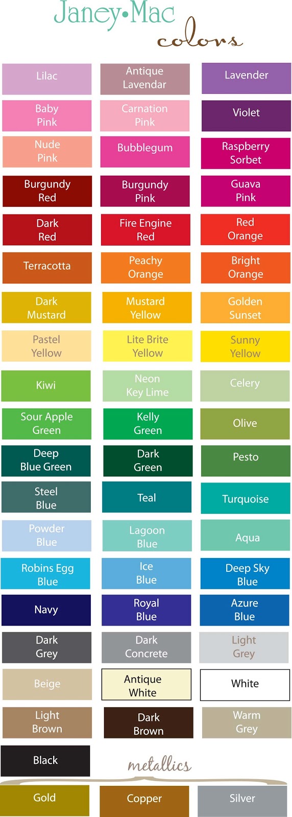 Janey Mac: New Colors!!