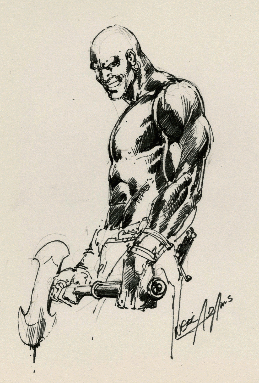Cap'n's Comics: Sketches by Neal Adams