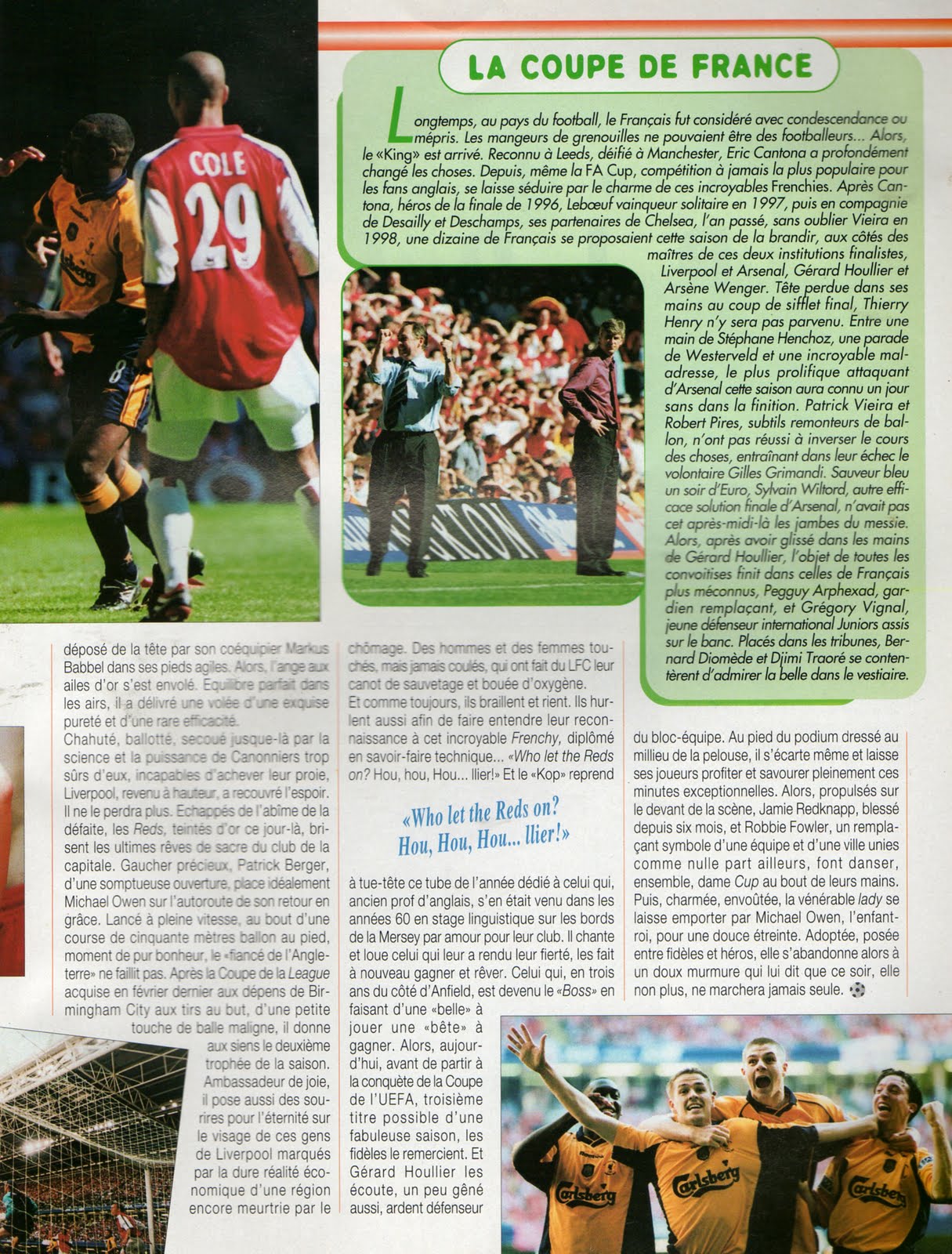 TWB22: Liverpool The Treble 2000 2001