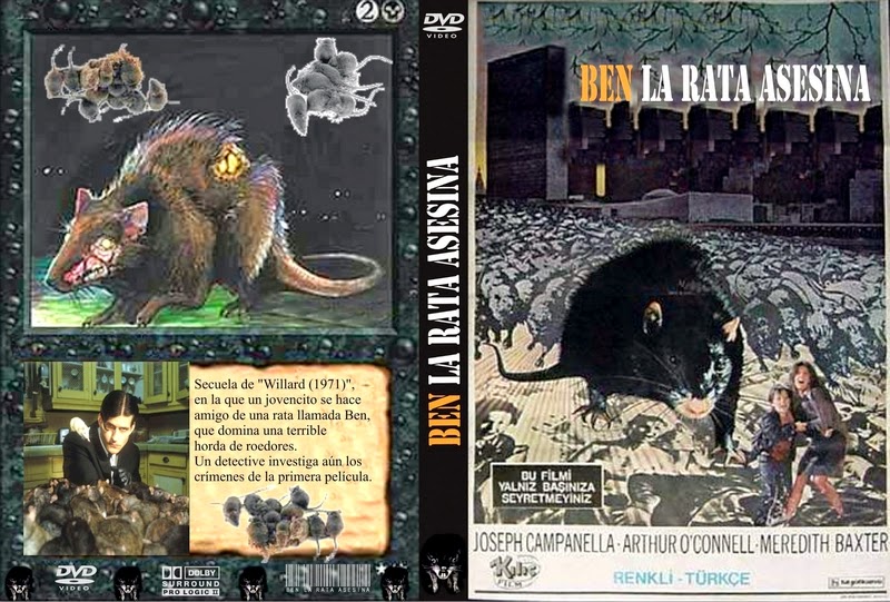 PELICULAS CLASICAS, VIDEOS MUSICALES , DOCUMENTALES: BEN: LA RATA ASESINA