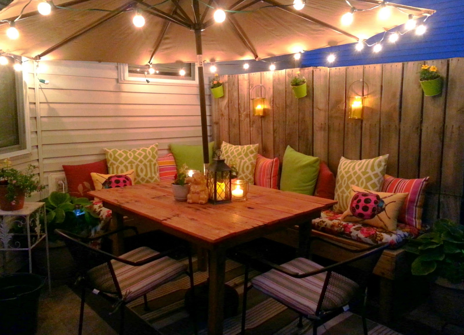 Gingerly Put: Vision to Reality: Outdoor Nook