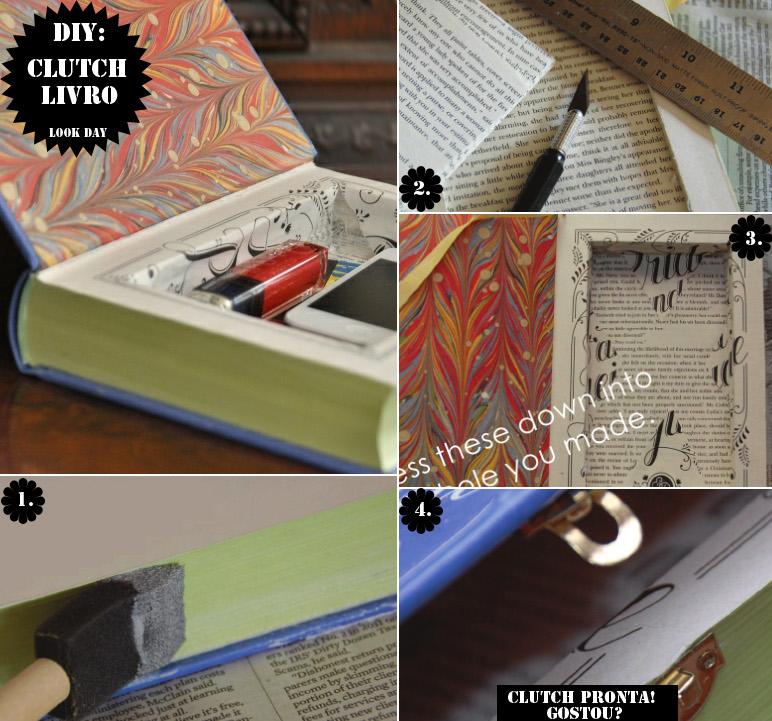 LOOK DAY: DIY: BOOK CLUTCH